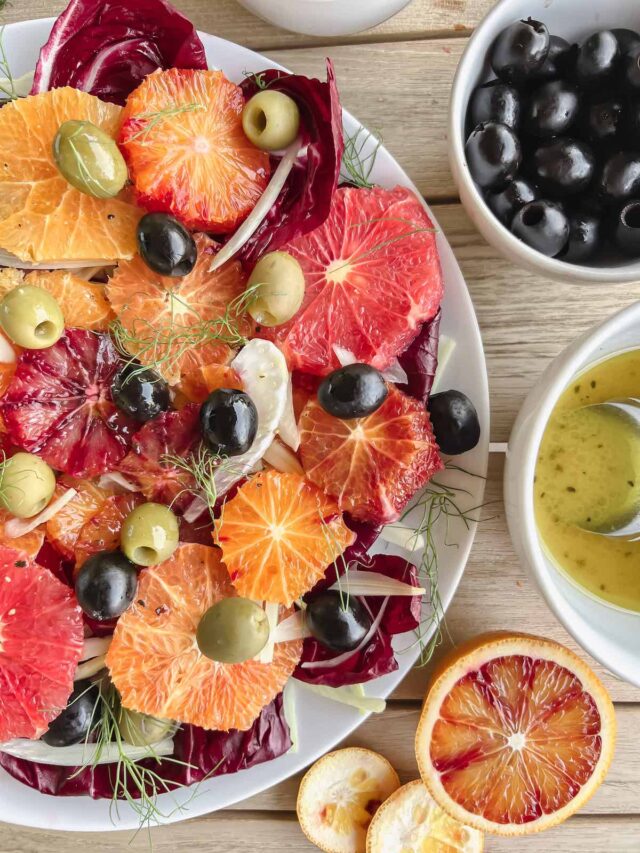 Citrus Salad with Olives and Fennel - Big Delicious Life