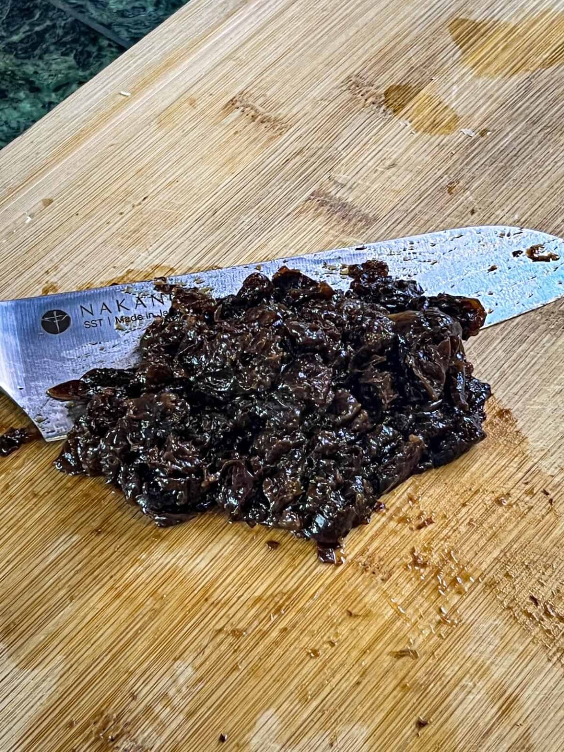 Puff Pastry Pear Caramelized Onion and Prune Tart - Big Delicious Life