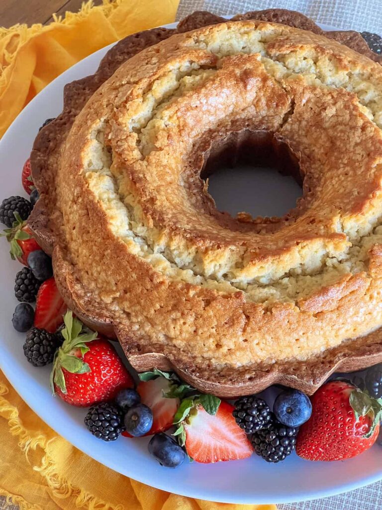 Grandma Blanche's Famous Old Fashioned Pound Cake - Big Delicious Life
